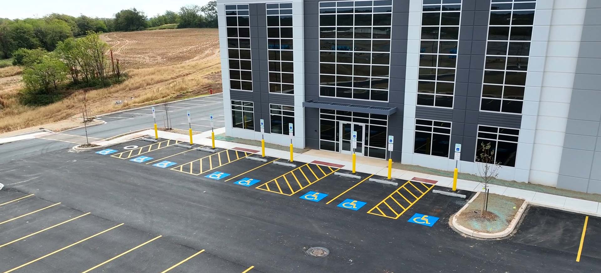 Clearsprings, PA Warehouse Sidewalk Installation - Forino Construction ...